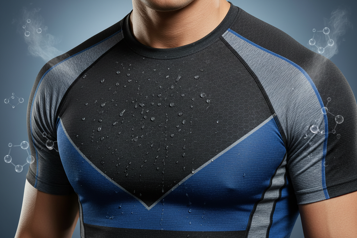 Compression Shirts With Sweat-Wicking Fabric Guide