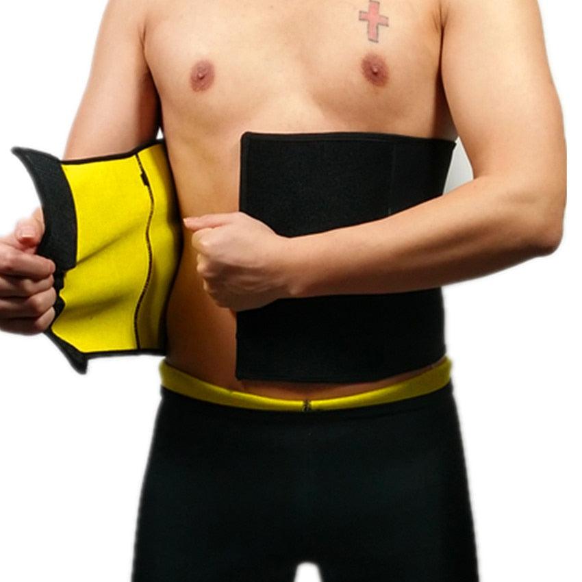 Fat Burning Waist Trimmer Belt For Men| Slim Waist, Better Posture ...